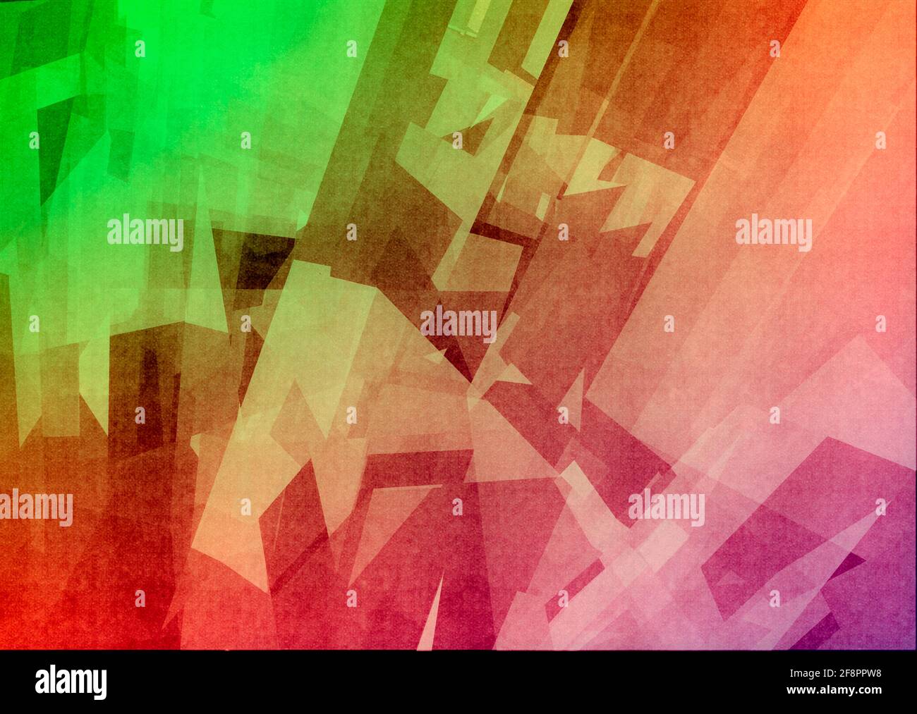 Chaotic geometry shapes. Abstract background. 3d rendering Stock Photo ...