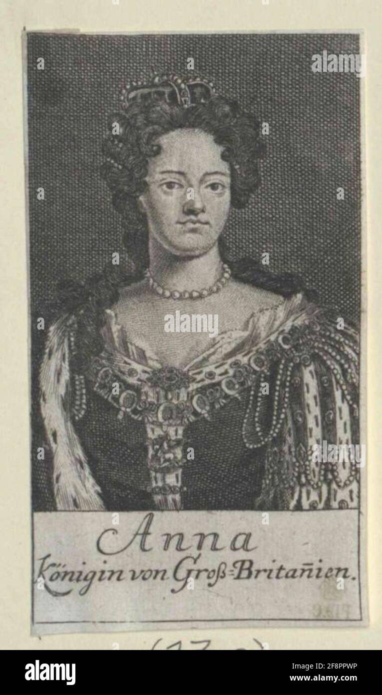 Anna, Queen of England Stock Photo - Alamy