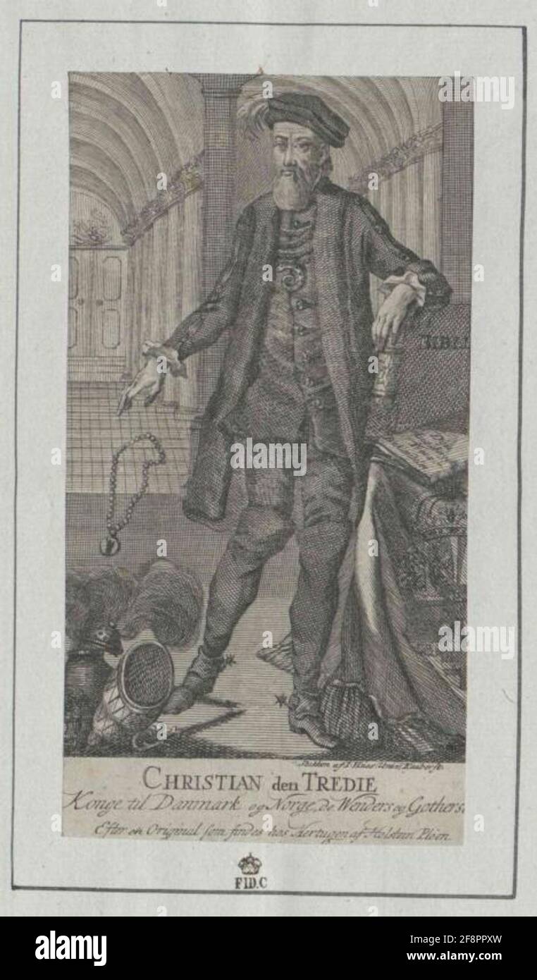 Christian III., King of Denmark Stock Photo - Alamy