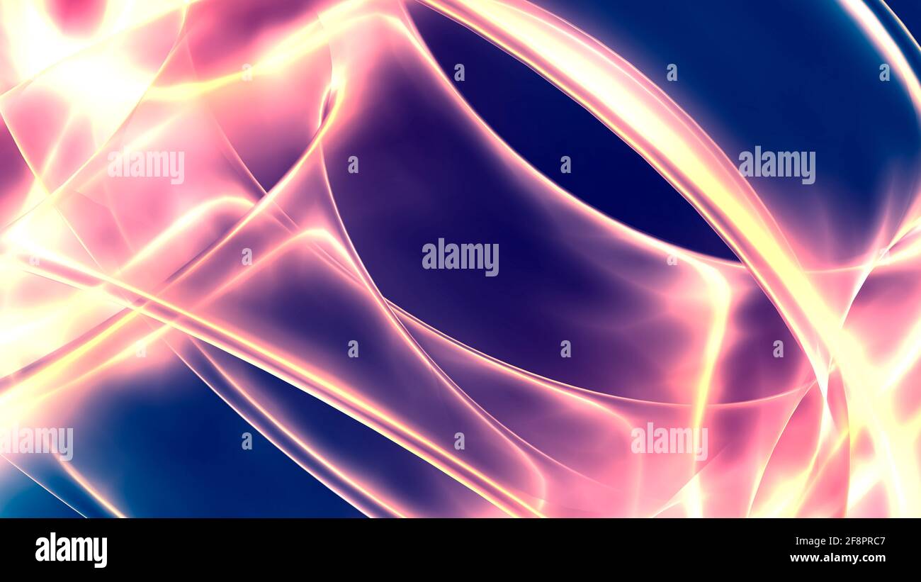 Awesome abstract blur background. Light waves. 3D rendering Stock Photo ...