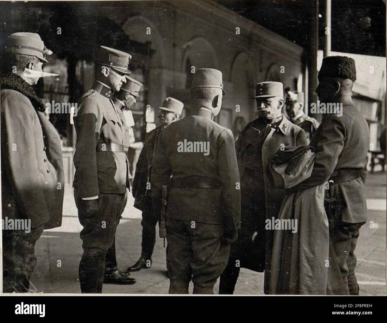 Turkish officers in Trento Stock Photo - Alamy
