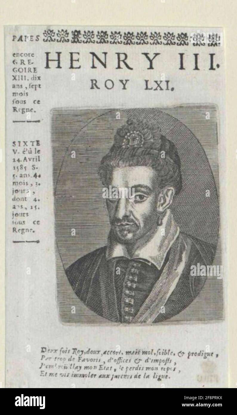 Heinrich III., King of France Stock Photo - Alamy