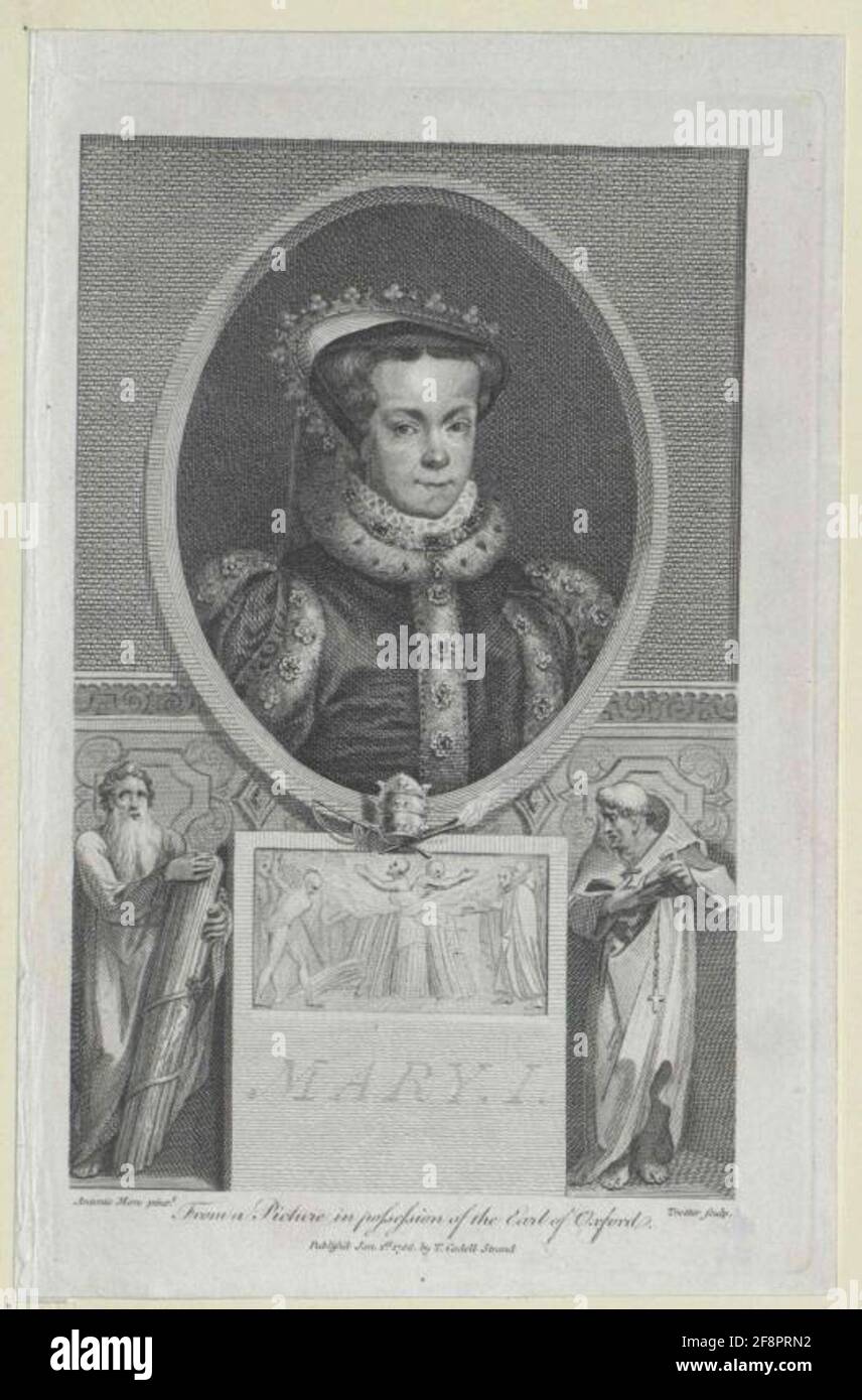 Maria I, Queen of England Stock Photo - Alamy