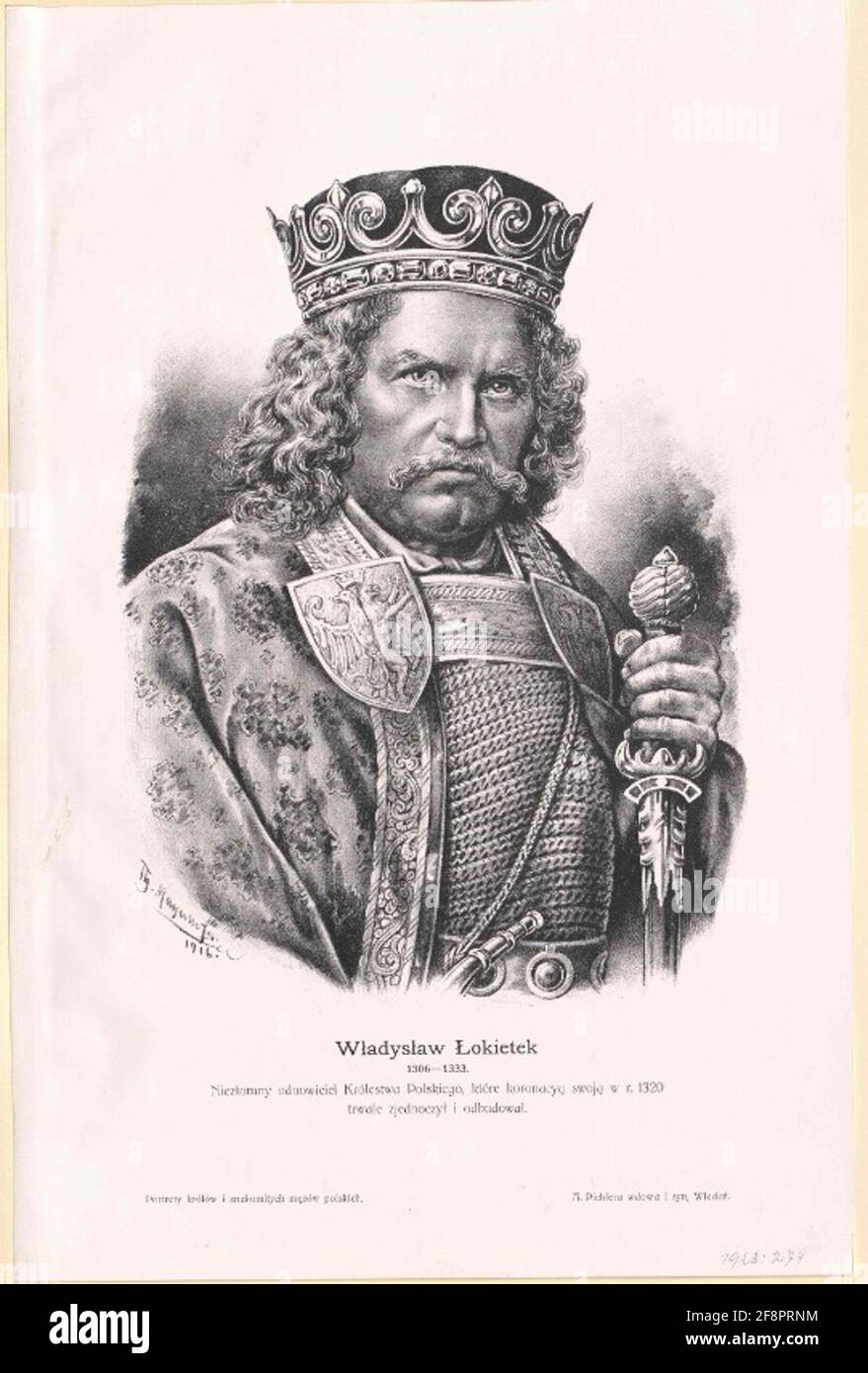 Vladislaw I, King of Poland Stock Photo - Alamy