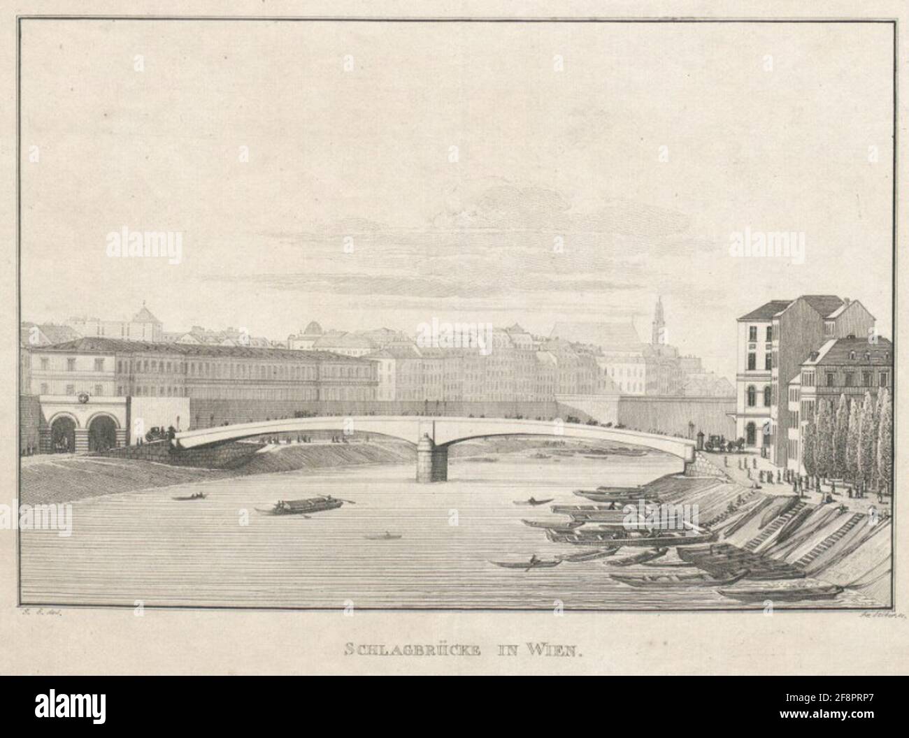 Break bridge in Vienna Stock Photo - Alamy