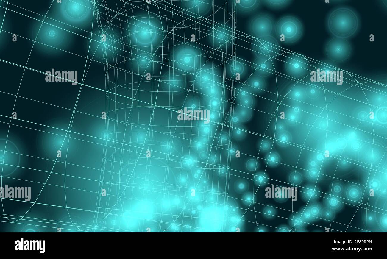 Awesome abstract blur background. Light waves. 3D rendering Stock Photo ...