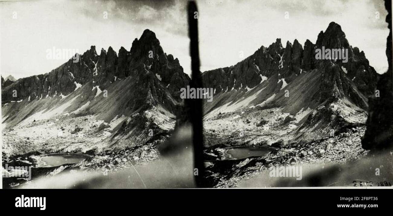 Viewpoint Tobling Node: Patern saddle, continued patern kofel Stock ...