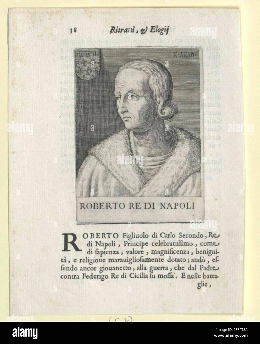 Robert I. The Way, King of Naples Stock Photo - Alamy