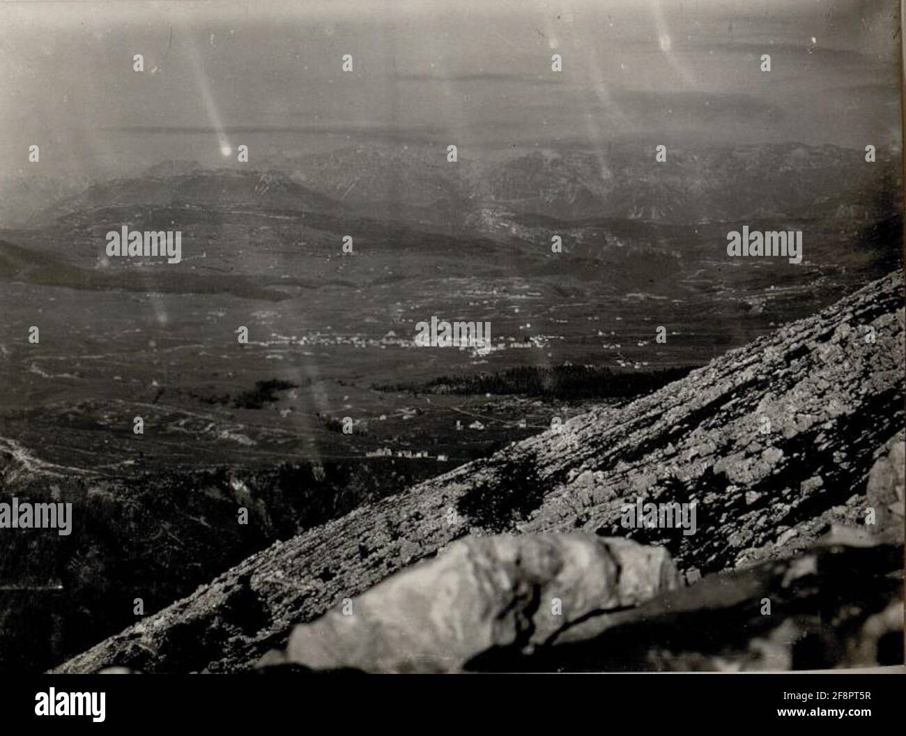 Panorama: point of view Southern Meletta di Gallio. (7. Part image to ...