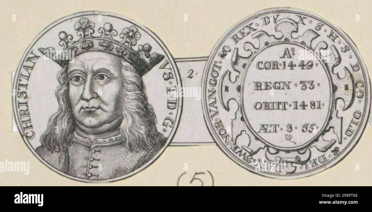 Christian I., King of Denmark Stock Photo - Alamy