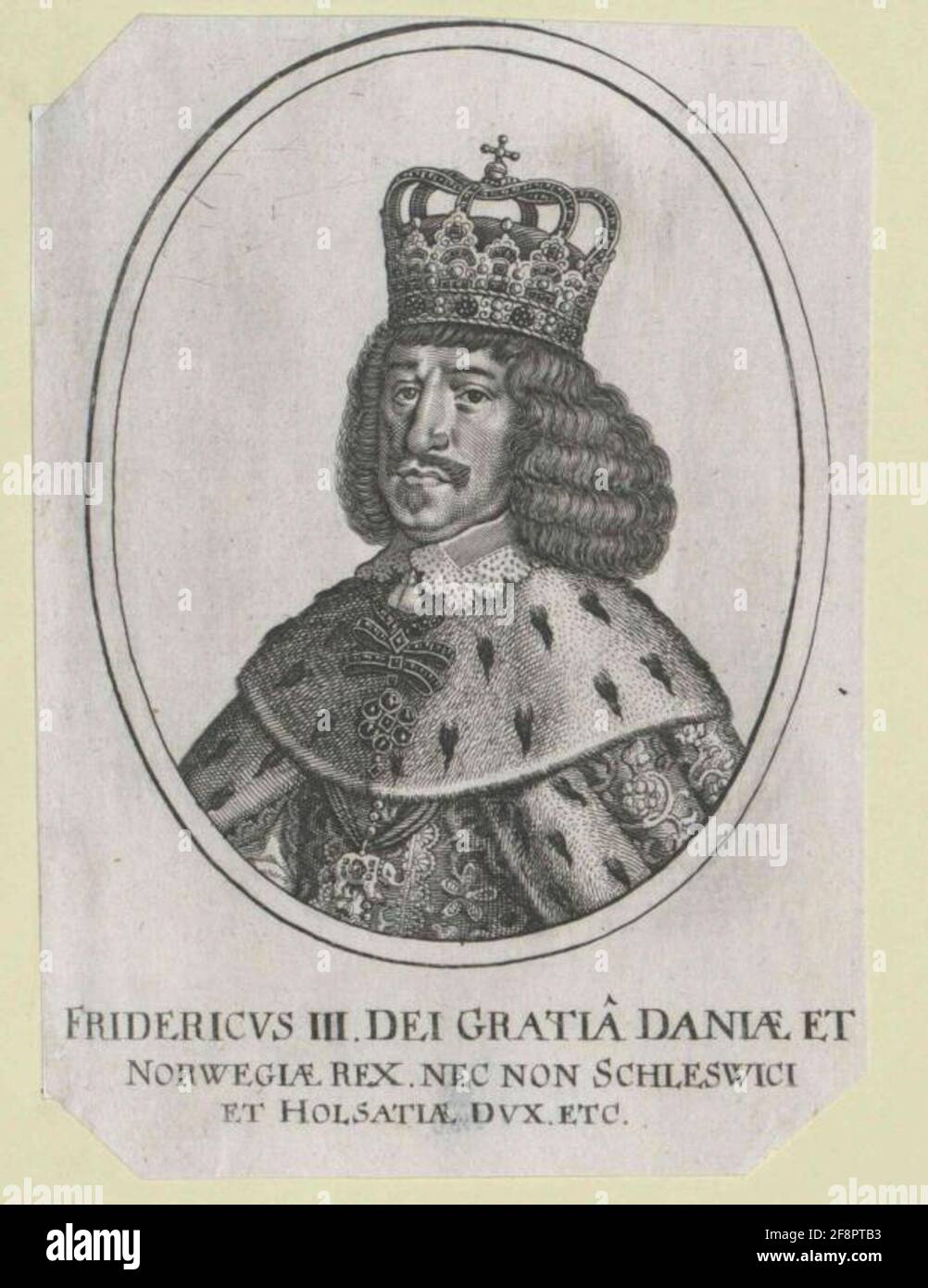 Frederick III., King of Denmark Stock Photo - Alamy