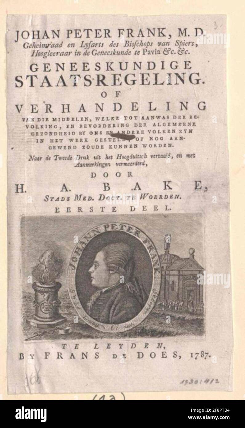 Frank johann peter hi-res stock photography and images - Alamy