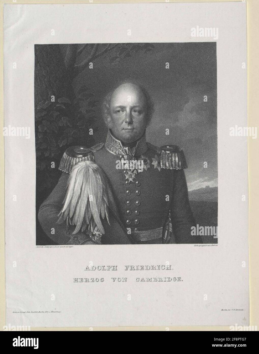 Duke adolf friedrich hi-res stock photography and images - Alamy