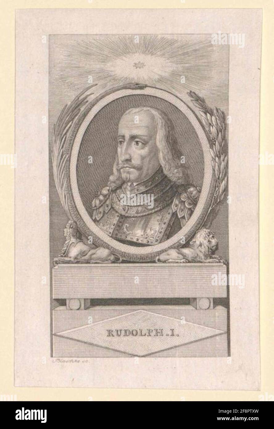 Rudolf I of Habsburg, King Stock Photo - Alamy