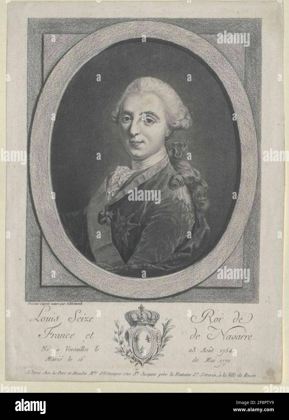 Ludwig XVI., King of France Stock Photo - Alamy