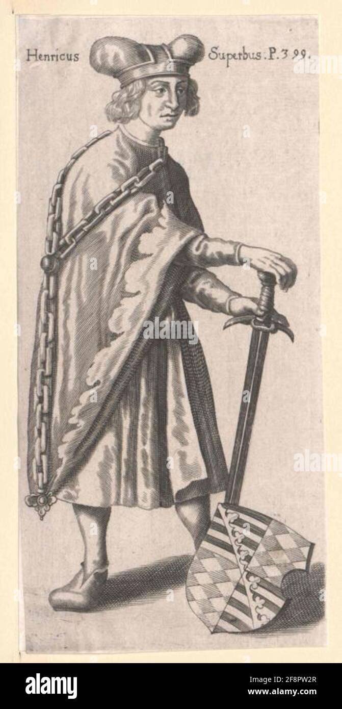 Heinrich the proud, Duke of Bavaria Stock Photo - Alamy