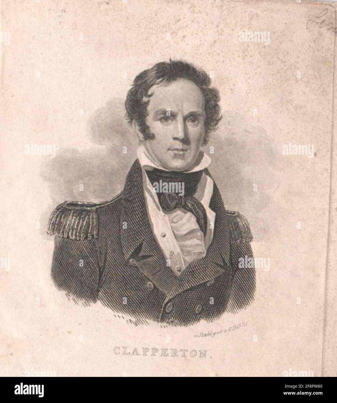 African explorer clapperton hi-res stock photography and images - Alamy