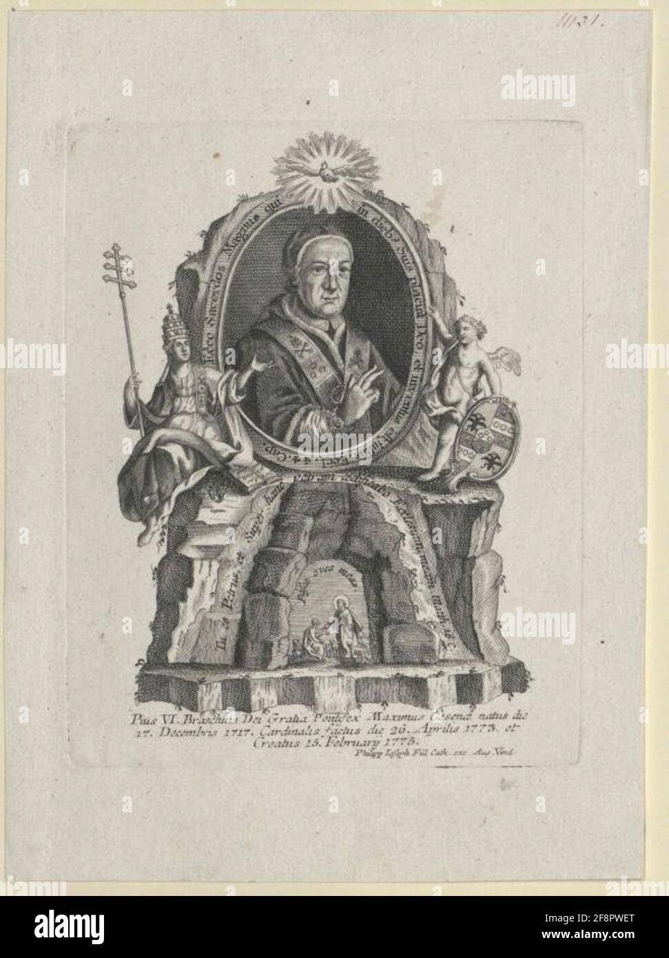 Pius VI., Pope Stock Photo - Alamy