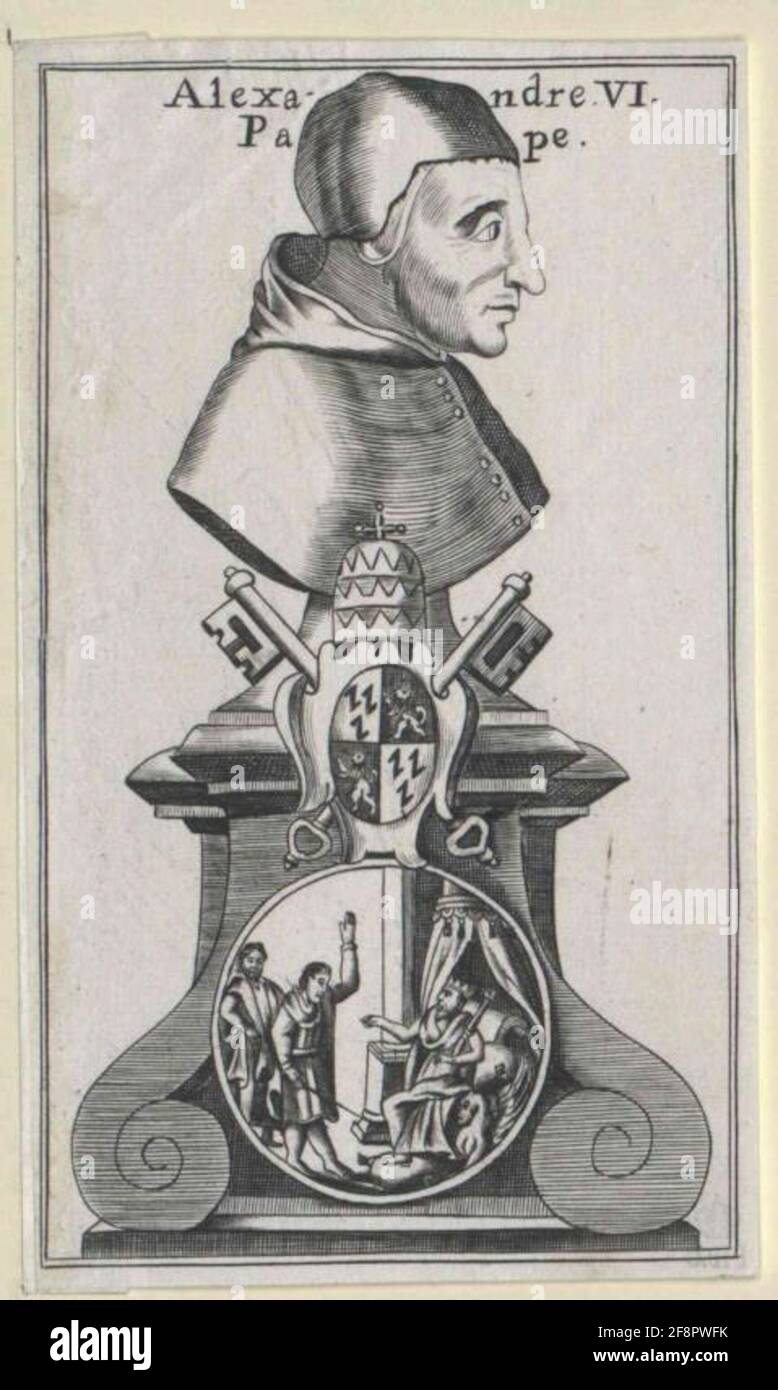 Alexander VI., Papa Stock Photo - Alamy