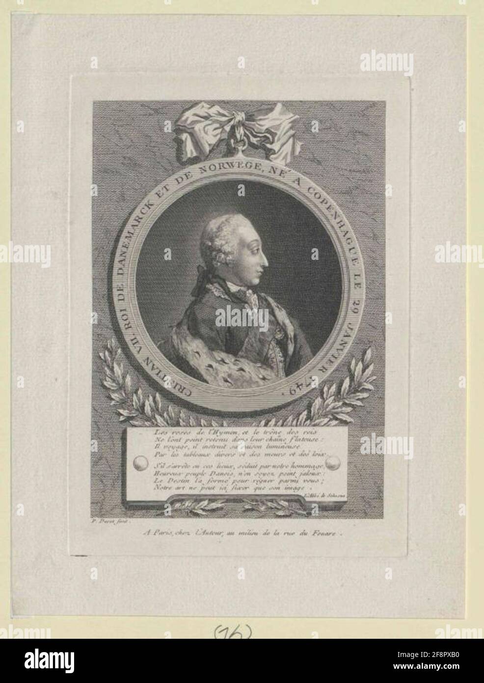 Christian VII., King of Denmark Stock Photo - Alamy