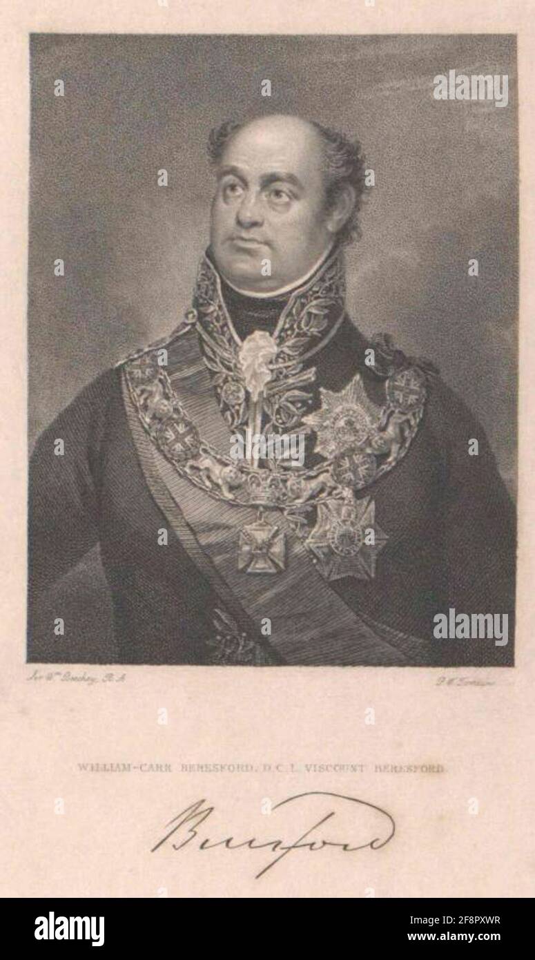 William carr beresford hi-res stock photography and images - Alamy