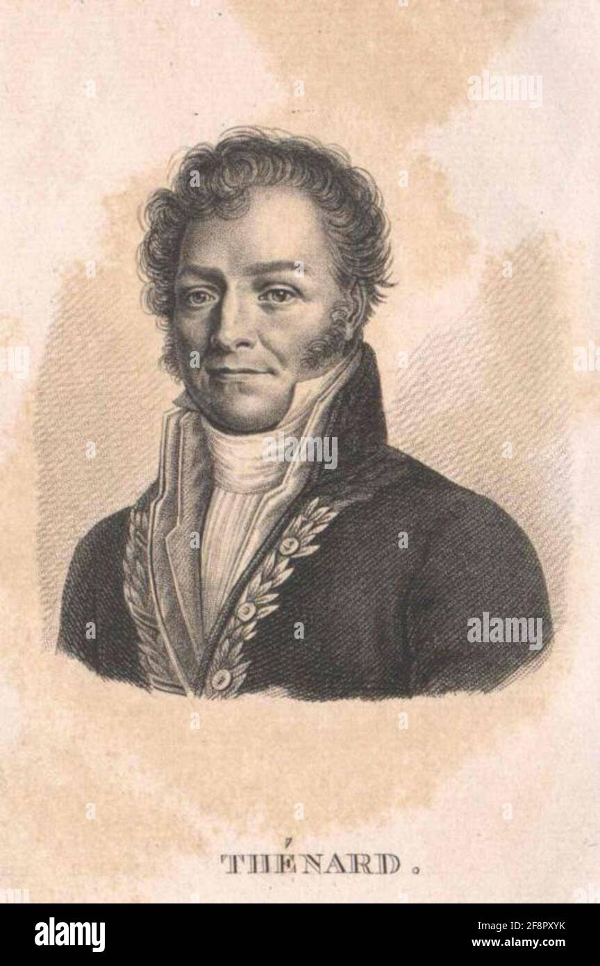 Louis thenard hi-res stock photography and images - Alamy