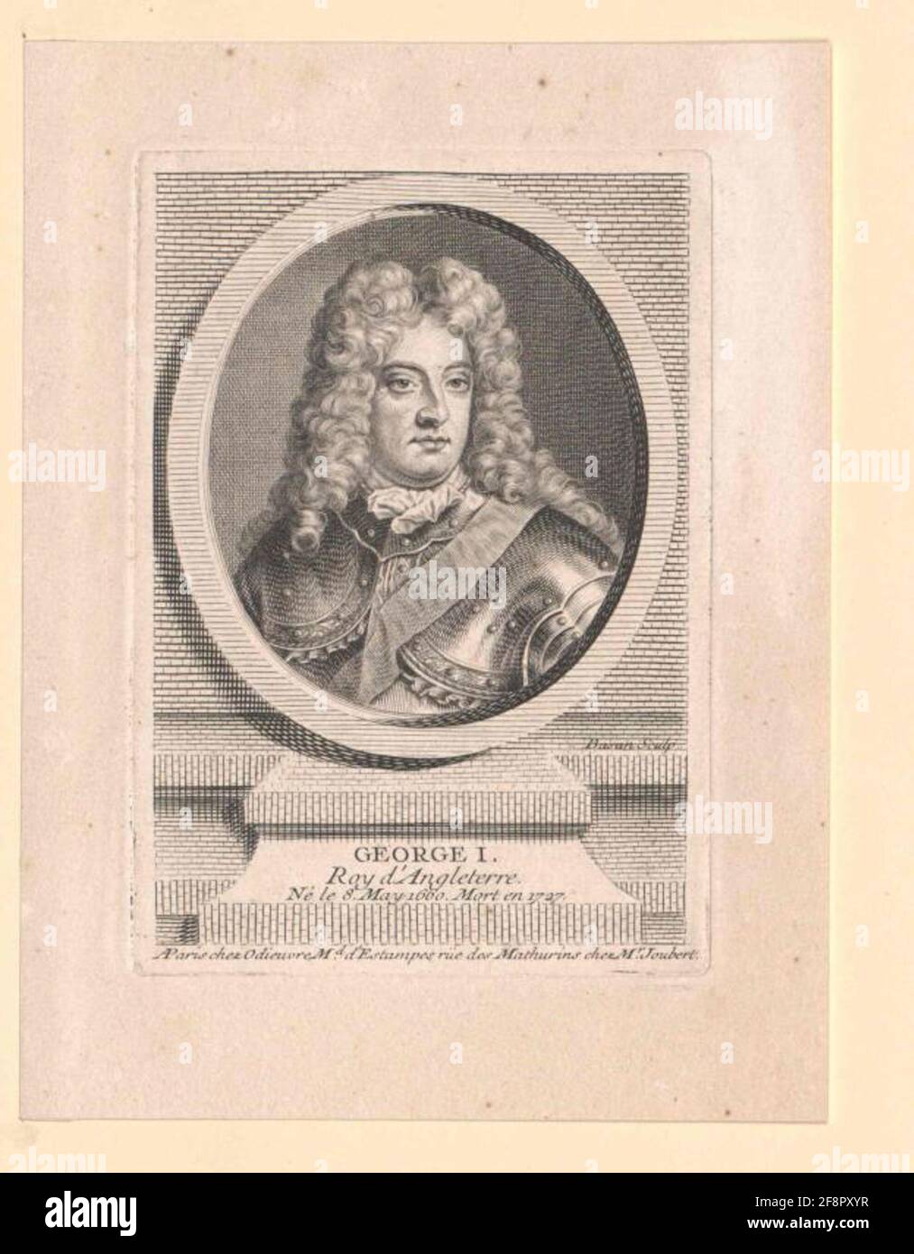 Georg I, King of England Stock Photo - Alamy