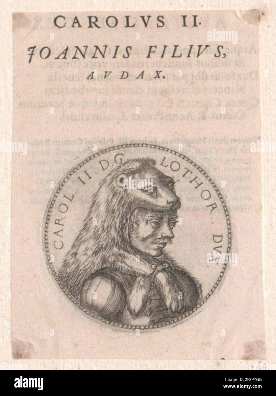 Duke karl ii hi-res stock photography and images - Alamy