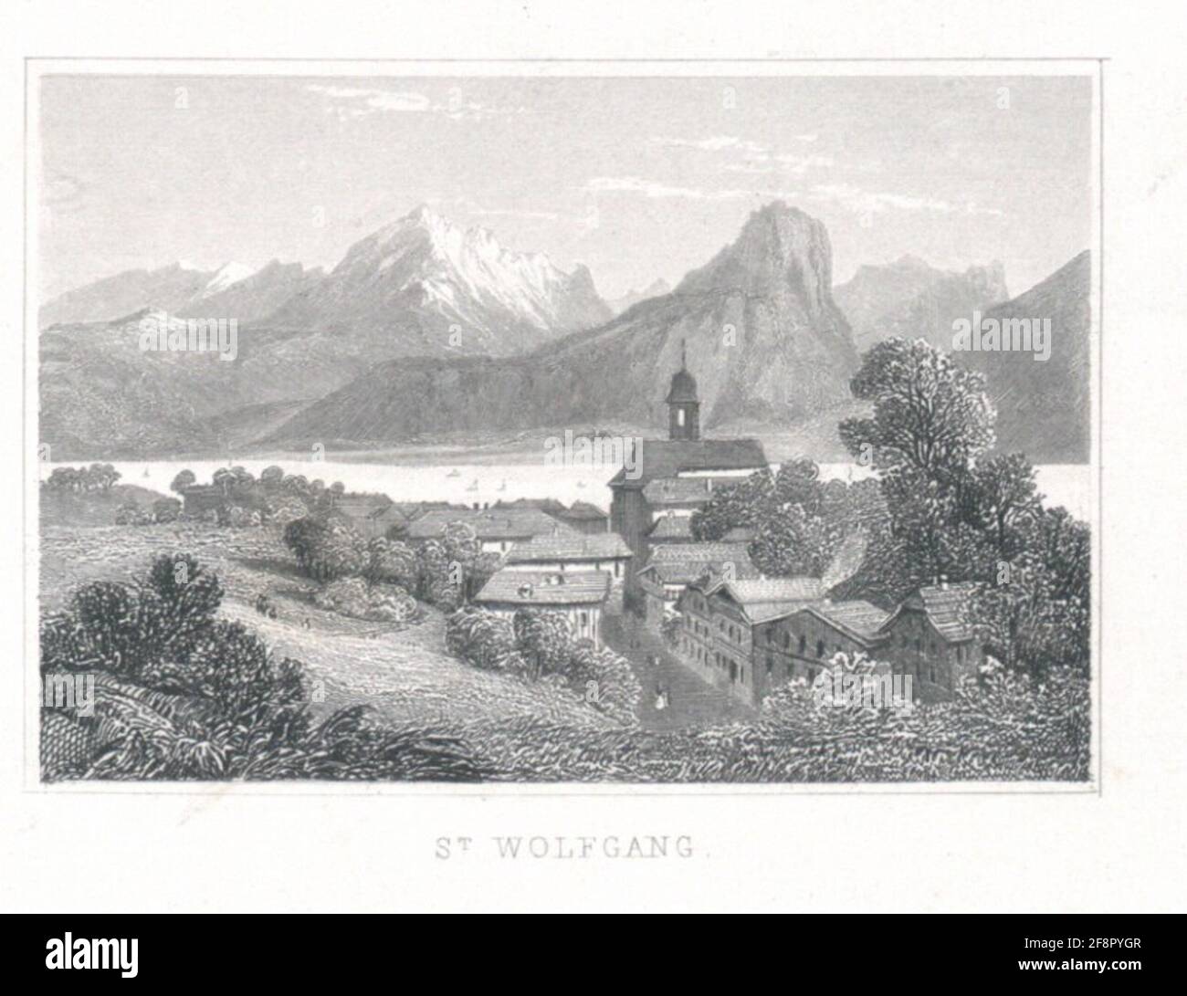 St. Wolfgang Stock Photo - Alamy