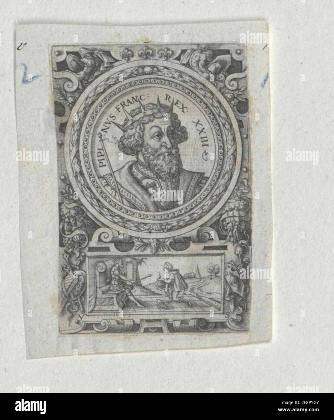Pippin of the Younger, King of the Franconia Stecher: Solis, Virgilius ...