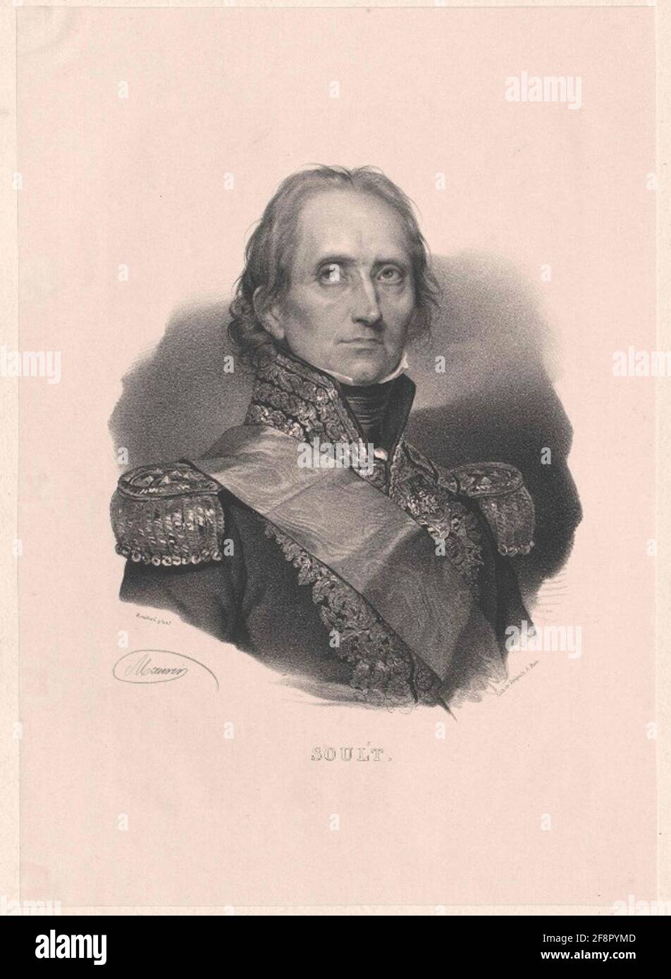 Soult, Duc de Dalmatia, Nicolas Jean de Dieu Stock Photo - Alamy