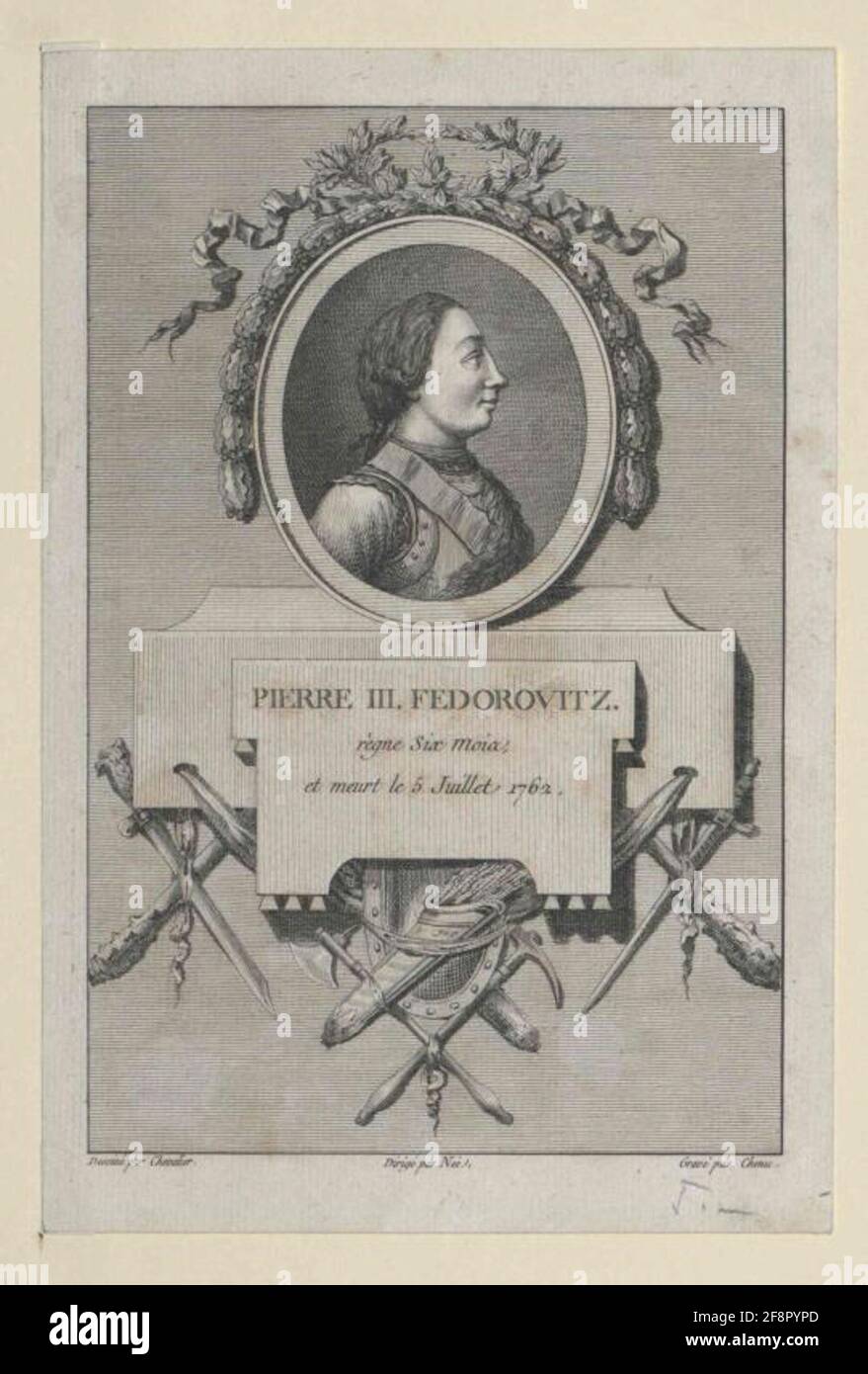 Peter III., Emperor of Russia Stock Photo - Alamy