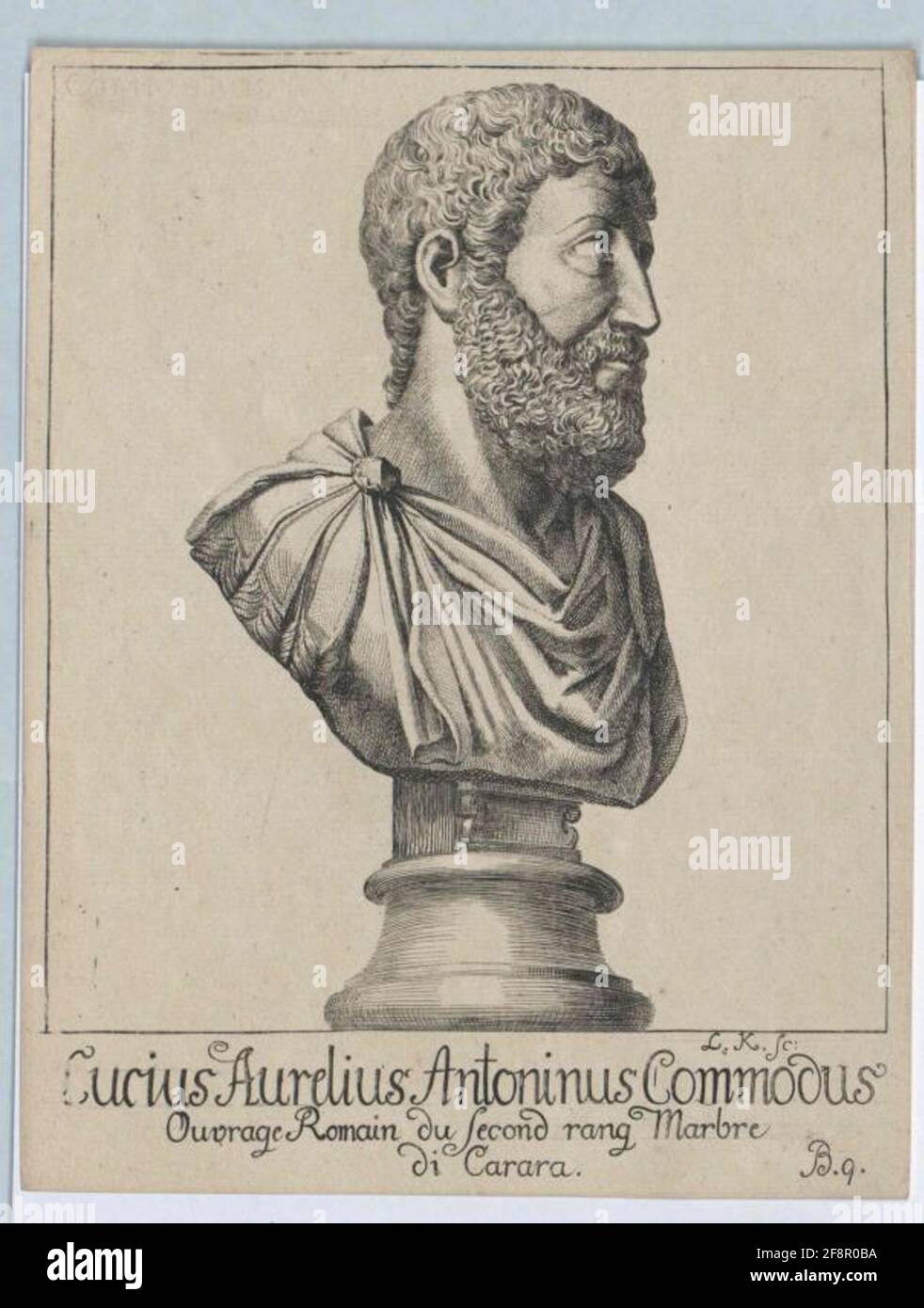 Commodus, Roman emperor Stock Photo - Alamy