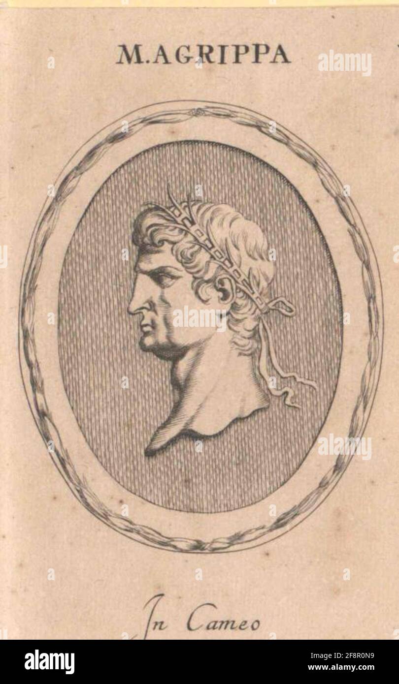 Agrippa, Marcus Vipsanius Stock Photo - Alamy