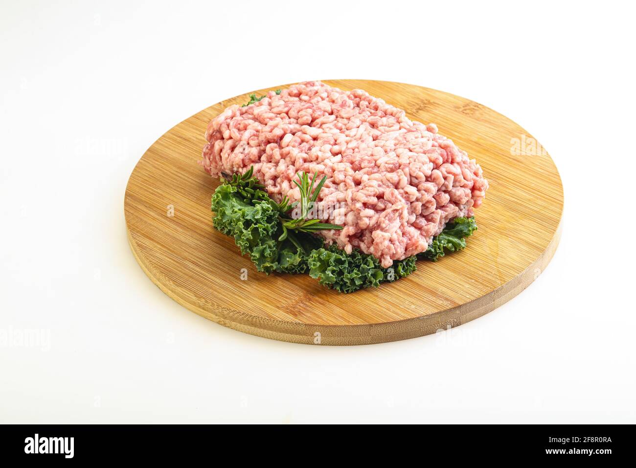 Raw fat pork minced meat for cooking Stock Photo - Alamy