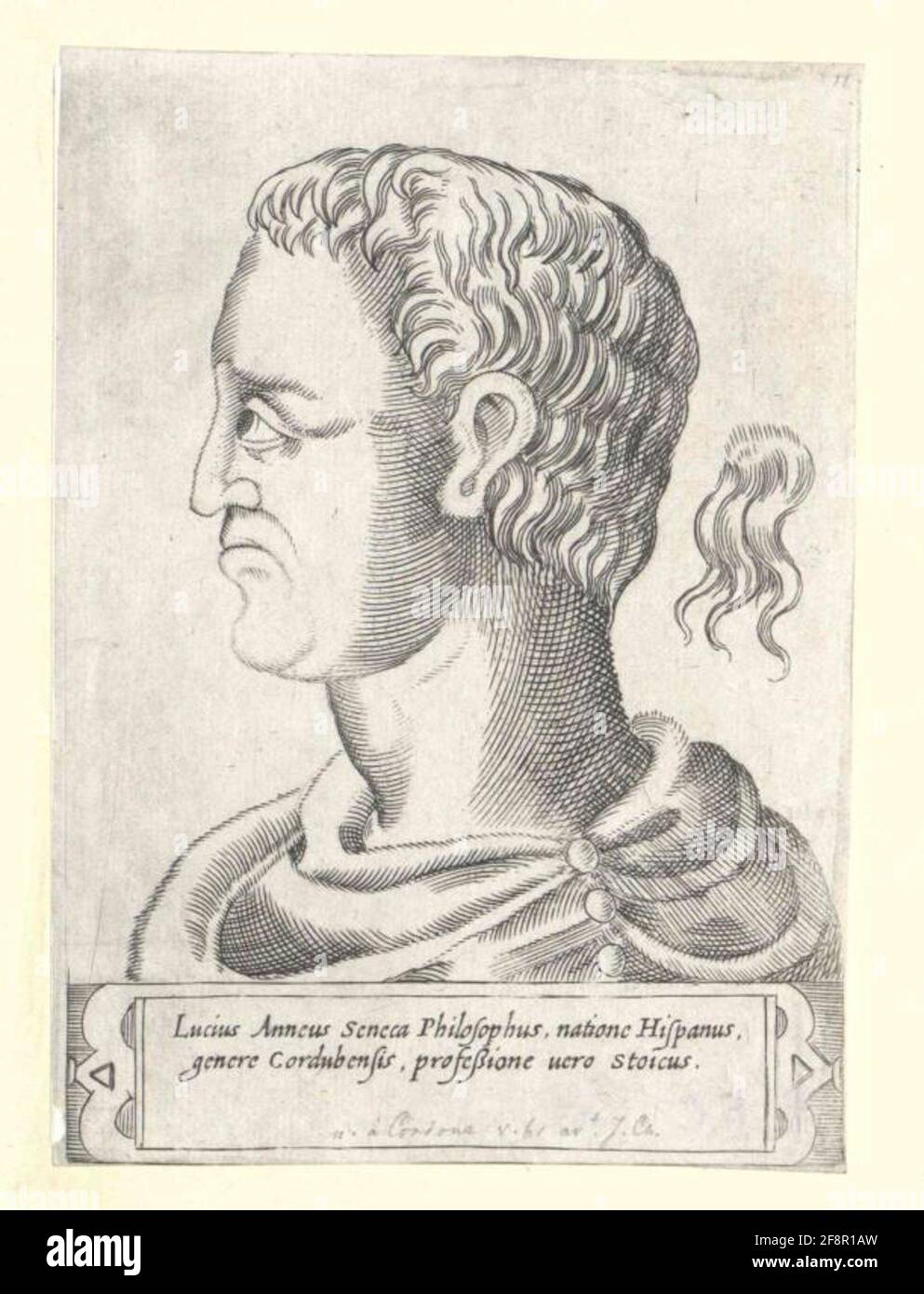 Playwright lucius annaeus seneca seneca hi-res stock photography and ...