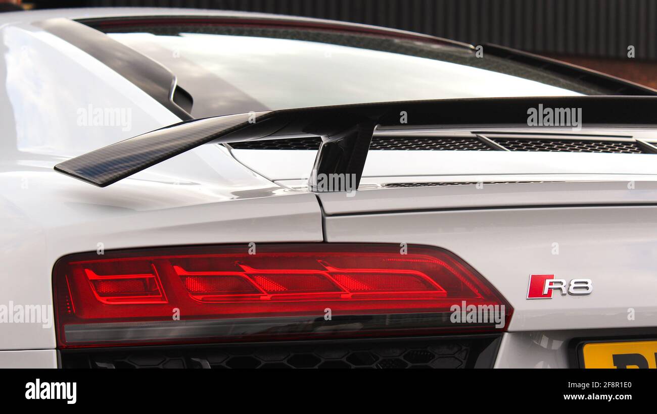 Suzuka grey audi r8 hi-res stock photography and images - Alamy