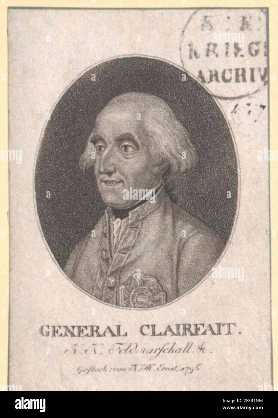 Clerfayt, Karl Graf Stecher: Ernst, Karl Mathias Stock Photo - Alamy