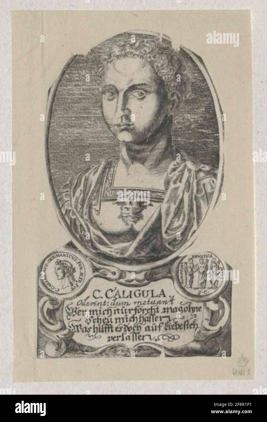 Caligula, Roman emperor Stock Photo - Alamy