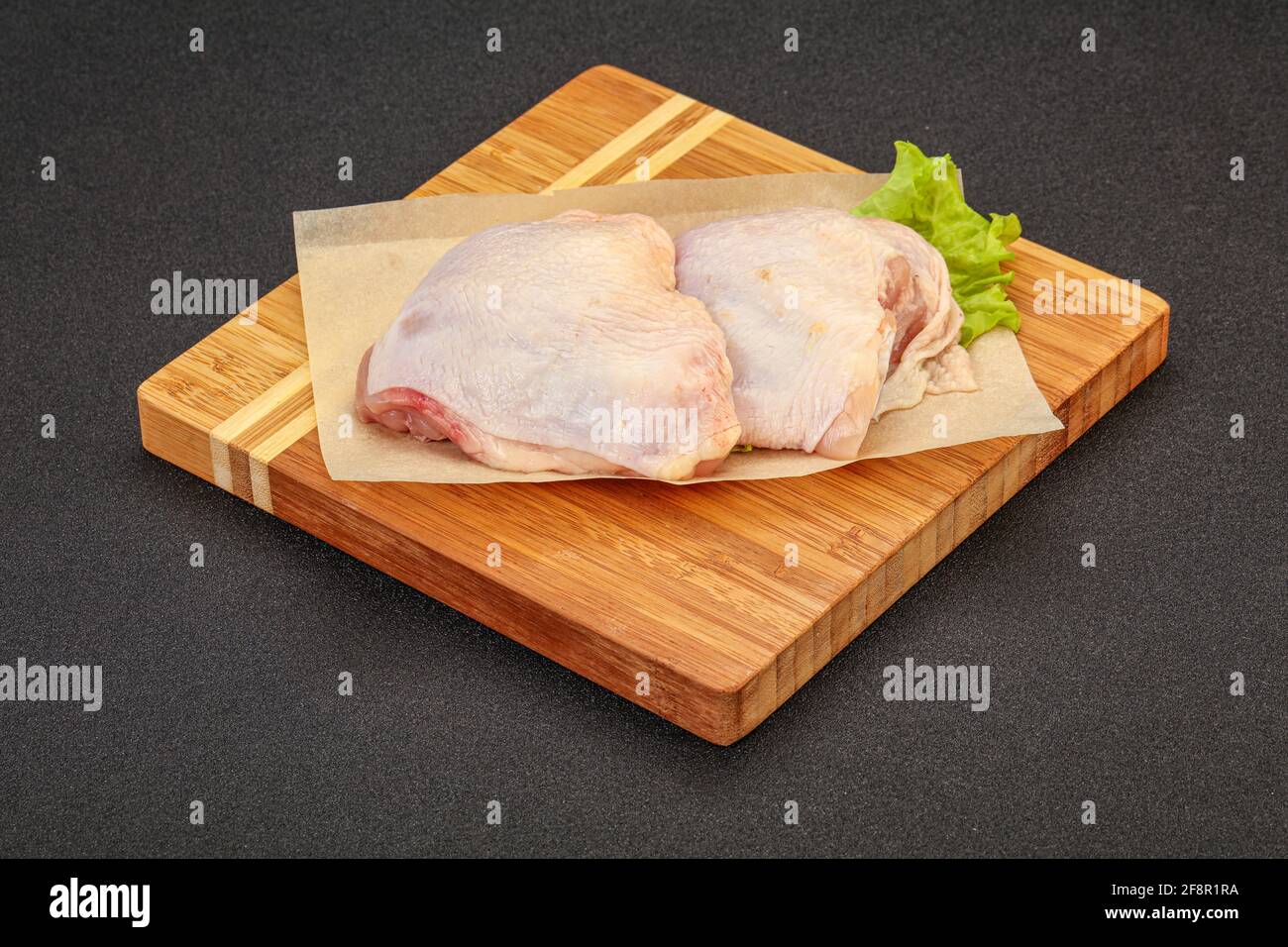 Raw chicken hip ready for cooking Stock Photo - Alamy