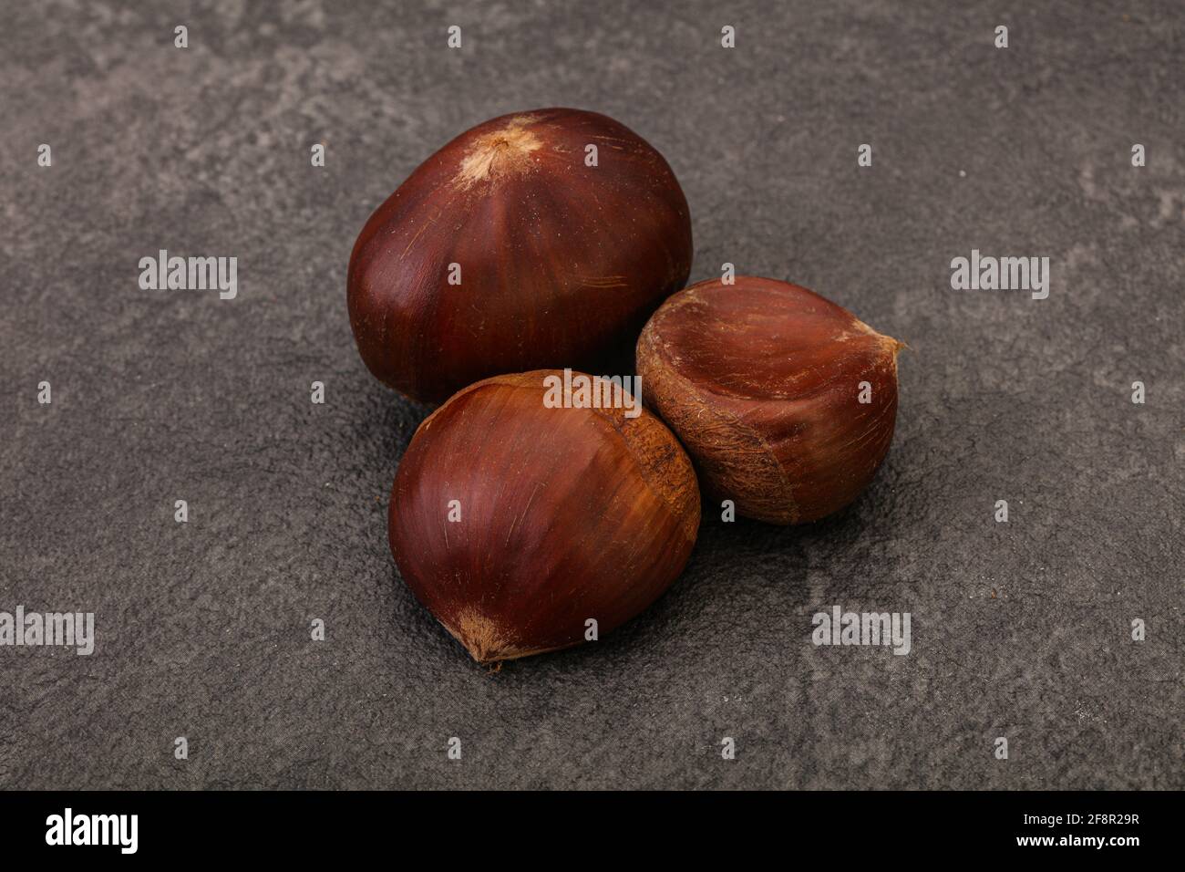 Organic natural sweet raw Chestnut heap Stock Photo - Alamy