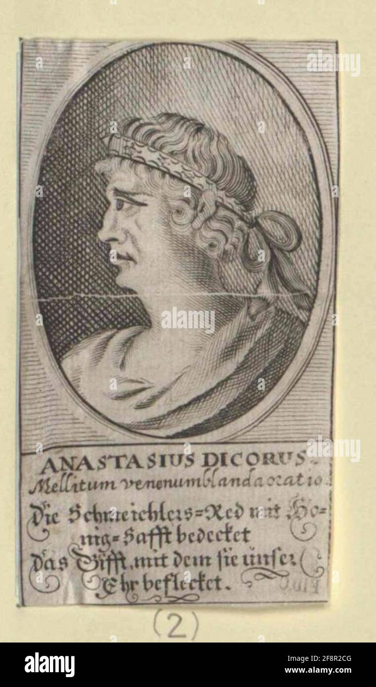Anastasius I., oströmischer Kaiser Stock Photo - Alamy