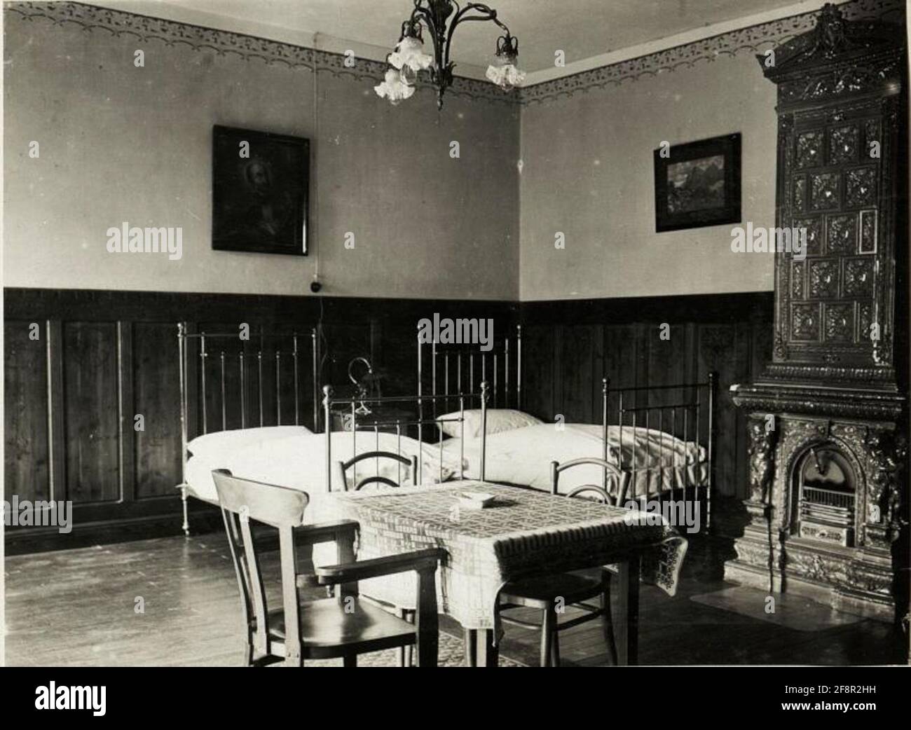 Rooms in the Officer Recreation Health Brixen Stock Photo - Alamy