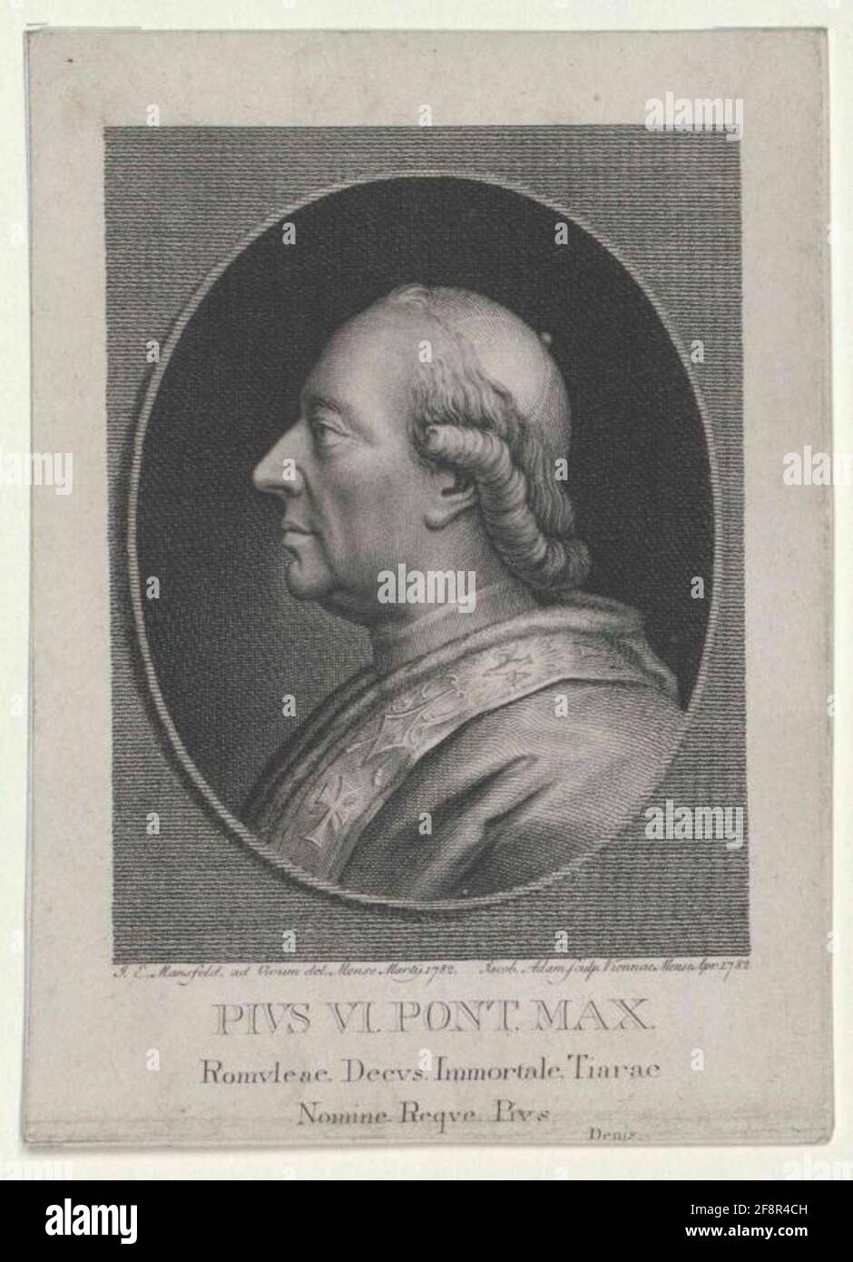 Pius VI., Pope Stock Photo - Alamy