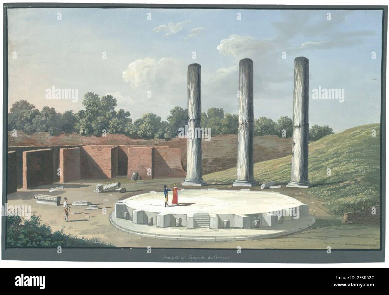 Ancient roman buildings in Cut Out Stock Images & Pictures - Alamy