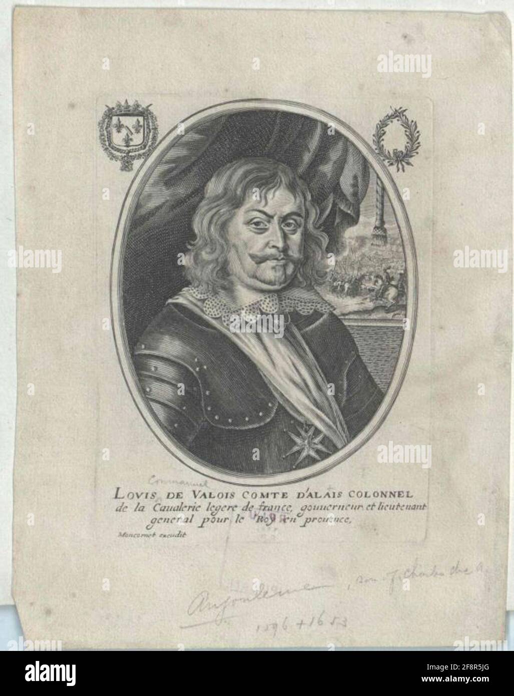 Valois, Duc d'Angoulême, Louis Emmanuel Stock Photo - Alamy
