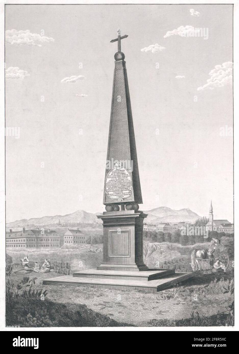 [Monument at Schwechat] Stock Photo - Alamy