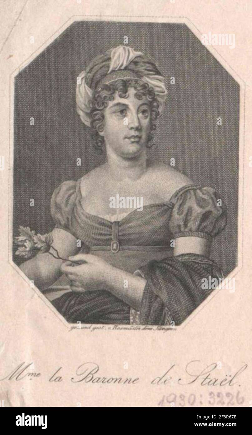 Stael-Holstein, Germaine free from Stock Photo - Alamy