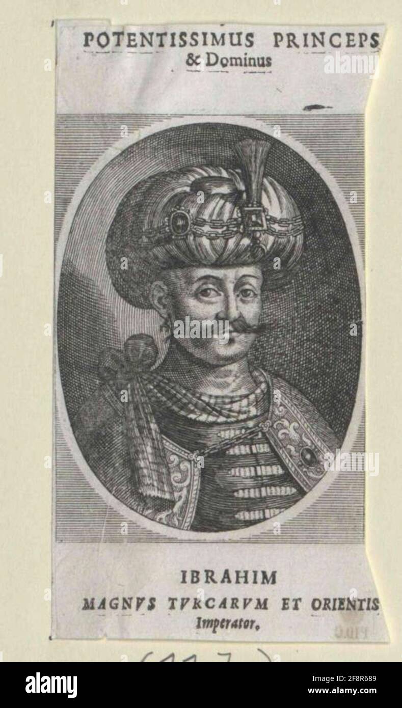 Ibrahim, Sultan of Turkey 1640/1750 Stock Photo - Alamy