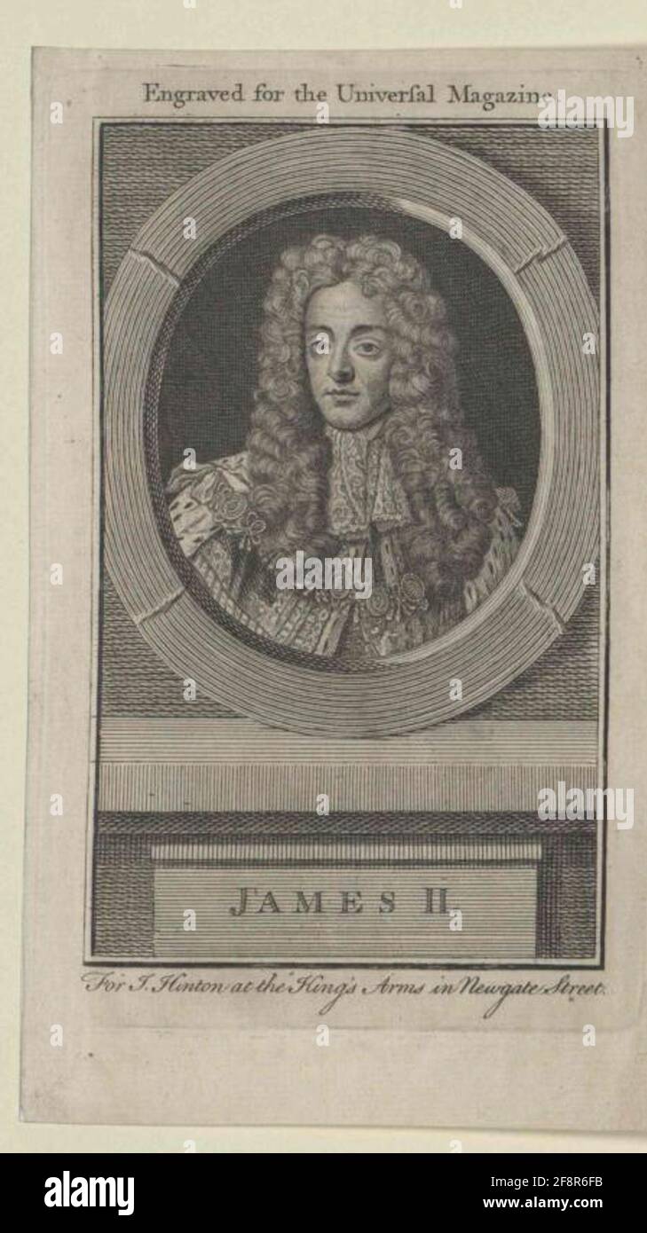 Jacob II. King of England Stock Photo - Alamy